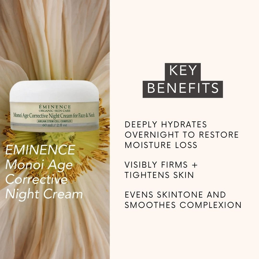 Eminence Monoi Age Corrective Night Cream – ORESTA clean beauty simplified